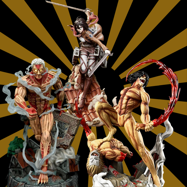 Attack on Titan Action figures – The Otaku Corner